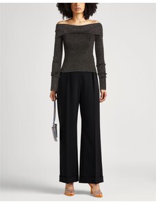 Maglieria con spalle scoperte oversize oro, Inverno 2025/2026 - Stileo.it