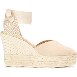 Manebi Espadrilles Hampstons con zeppa - Toni neutri - Stileo.it