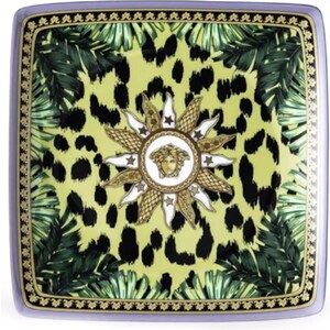 Versace Piatto Jungle Animalier - Verde - Stileo.it