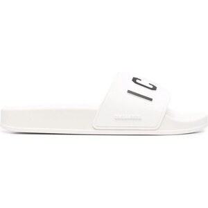 Dsquared2 Sandali slides Icon - Bianco - Stileo.it