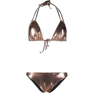 Antonella Rizza Set bikini mini Sey metallico - Oro. Donna - Stileo.it