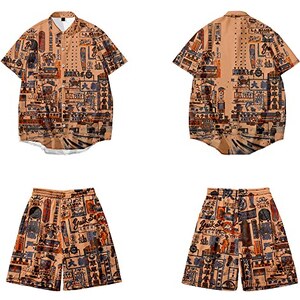 LKUI Camicia Hawaiana Uomo - Stileo.it