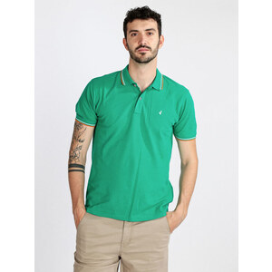 Navigare Polo Da Uomo In Cotone a Maniche Corte Manica Corta Verde ...
