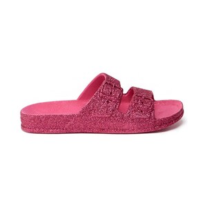 Cacatoes Do Brasil `Trancoso` Flat Sandals In Pvc With Glitter - Stileo.it