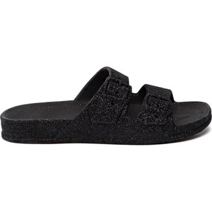 Cacatoes Do Brasil `Trancoso` Flat Sandals In Pvc With Glitter - Stileo.it