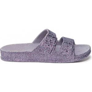 Cacatoes Do Brasil `Trancoso` Flat Sandals In Pvc With Glitter - Stileo.it
