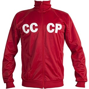 JL Sport Soviet Union CCCP USSR 1970 retrò Calcio Classicoa Giacca ...