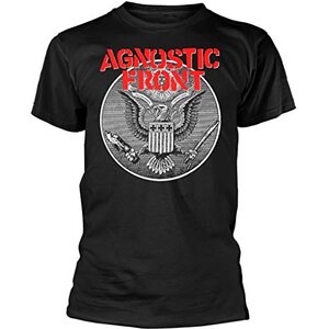 Agnostic Front Merch Agnostic Front 'Against all Eagle' T-Shirt (Large ...