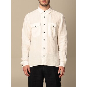 Camicia Stone Island in lino. Uomo - Stileo.it