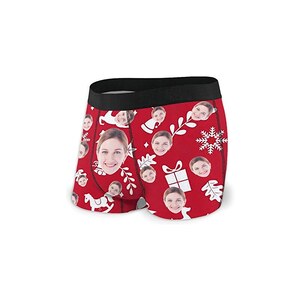 Maryaz Slip Boxer da Uomo con Stampa di volti Personalizzati, Faccia ...