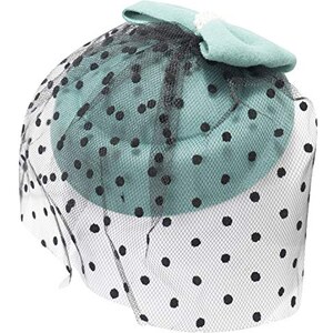 Ro Rox Cappello Grace Perle Rete Vintage Retro 1940 1950 Fascinator ...