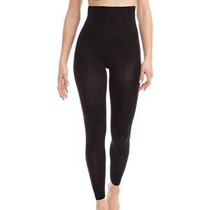 FarmaCell Bodyshaper 609B (Nero, L/XL) Leggings Modellante con pancera ...