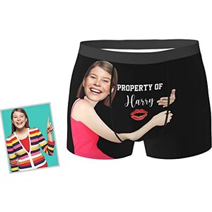 Jacklin F Mutande Uomo Personalizzate con Foto Slip Boxer Intimo ...