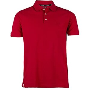 Coveri Collection Polo Tinta Unita in Cotone Piquet con Logo Ricamato ...