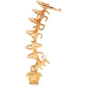 Versace Ear cuff con logo Medusa - Oro - Stileo.it