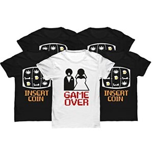 bulabadoo Pacchetto Tshirt Addio al Celibato - Game Over - Winner ...