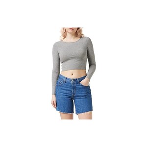Levi's 501 Rolled Short Sansome Ransom, Shorts in denim Donna, Sansome ...