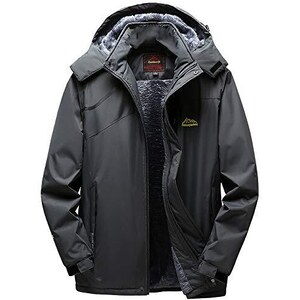 FRAUIT Giacca Esterna Uomo Invernale Parka Eskimo con Cappuccio ...