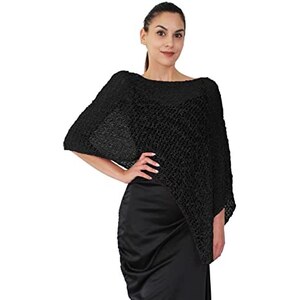 creazioni unique Poncho Pop Coprispalle da Donna Elegante da Cerimonia ...