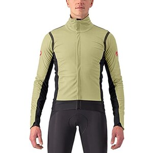 Castelli 4520502 Giacca, Green Tea/Military Green, M - Stileo.it