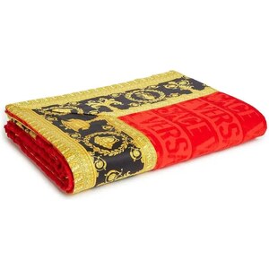 Versace Telo da mare I Love Baroque - Rosso - Stileo.it
