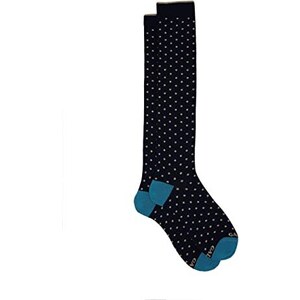 Gallo - Calze Lunghe Uomo Cotone Leggerissimo Azzurro Capri Fantasia ...