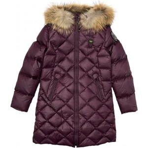 BLAUER USA Giubbotto Blauer Per Bambina E Ragazza Colore Vinaccio Lungo ...