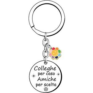 VZIUYTRE Portachiavi idee regalo collega Portachiave regalo collega ...