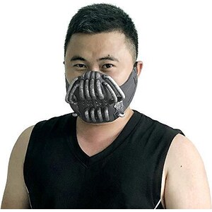 Dreariv Bane Maschera Dark Knight Salita Bane Cosplay Casco Bane ...