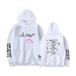 RAG Lil Peep Sad Girl Hip Hop Felpa con cappuccio Weep Crybaby Rapper ...