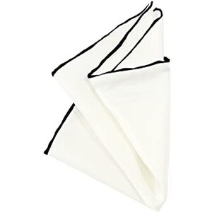 PB Pietro Baldini Fazzoletto di seta - Fazzoletto bianco sporco ...