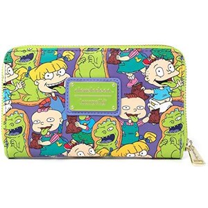 Loungefly Nickelodeon Rugrats Reptar Bar Zip Around Wallet - Stileo.it