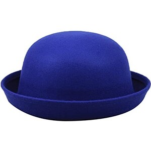 BIEDONGDA Cappelli a bombetta da uomo e da donna, in tinta unita ...