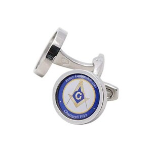 Masonic Gemelli massonici personalizzati Script Edwardian Itc ...