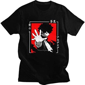 Johniel My Hero Academia Dabi T Shirt Men Cotton Awesome T-Shirt Short ...