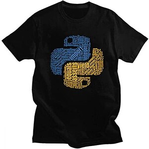 hazen Camiseta con programador de Python para hombrecamisetas de ...