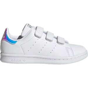ADIDAS ORIGINALS ADIDAS FX7539 STAN SMITH CF I BIANCA E ARGENTO ...