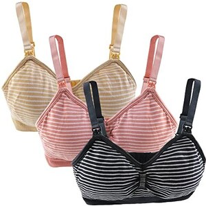 Yintry Reggiseni Allattamento Seno Completo da Donna Bralette Premaman ...