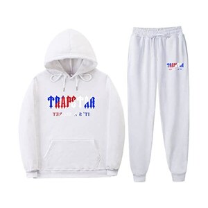 NIUHE Tuta Trapstar London Shooters per Uomo 2 Pezzi Tuta Sportiva ...