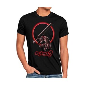 CottonCloud Guts Heavy Armor T-Shirt da Uomo Anime Manga Berserk ...