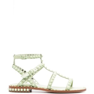 Ash Sandali con borchie Precious - Verde - Stileo.it