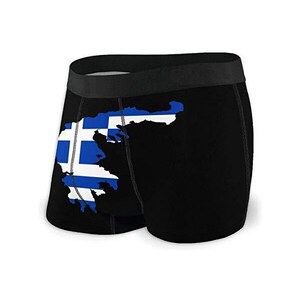 934 Mutande Uomo Mappa della Bandiera della Grecia Uomo Intimo Uso ...