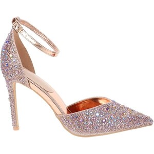 Makupenda Scarpe con tacco Donna in Strass Champagne - Stileo.it