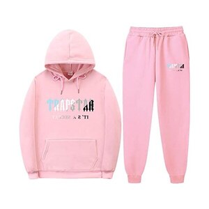 NIUHE Tuta Trapstar London Shooters per Uomo 2 Pezzi Tuta Sportiva ...