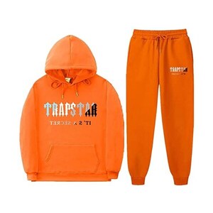 NIUHE Tuta Trapstar London Shooters per Uomo 2 Pezzi Tuta Sportiva ...