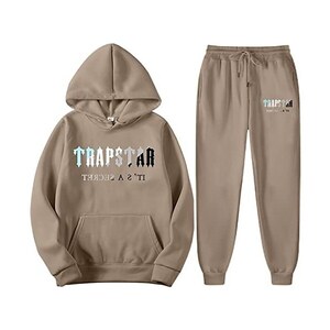 NIUHE Tuta Trapstar London Shooters per Uomo 2 Pezzi Tuta Sportiva ...