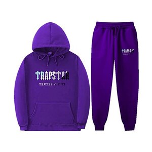 NIUHE Tuta Trapstar London Shooters per Uomo 2 Pezzi Tuta Sportiva ...