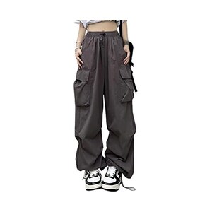 Fehploh Pantaloni cargo da donna casual oversize Y2k pantaloni cargo ...