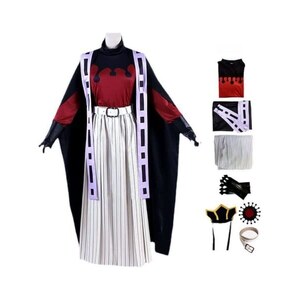 Rcrllya Anime Demon Slayer Douma Outfit Mantello Kimono Cosplay ...