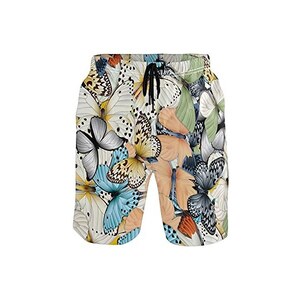 168 Pantaloncini da Bagno Uomo, Colore Farfalla Costumi Uomo Mare Asciugatura Rapida Costumi da ...